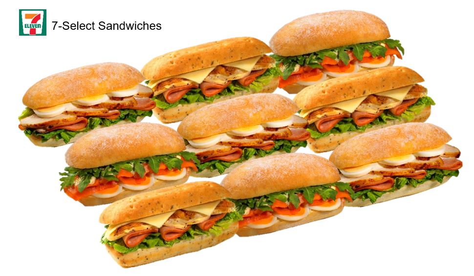 3 New Sandwiches At 7-Eleven To Tickle Your Tastebuds
