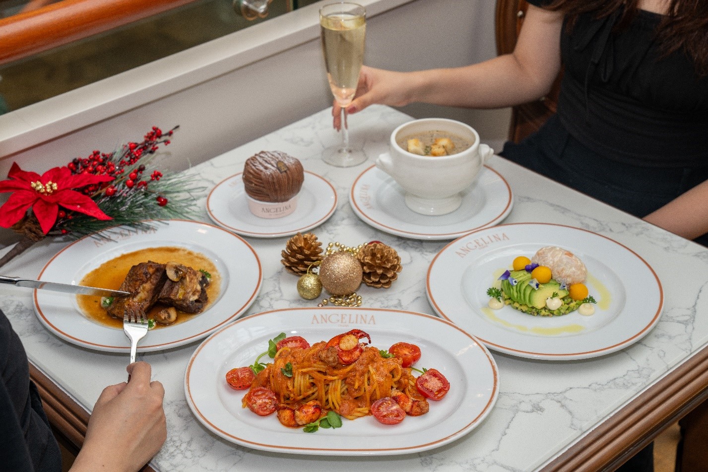 Indulge In A Parisian Christmas With Angelina’s Festive Menu
